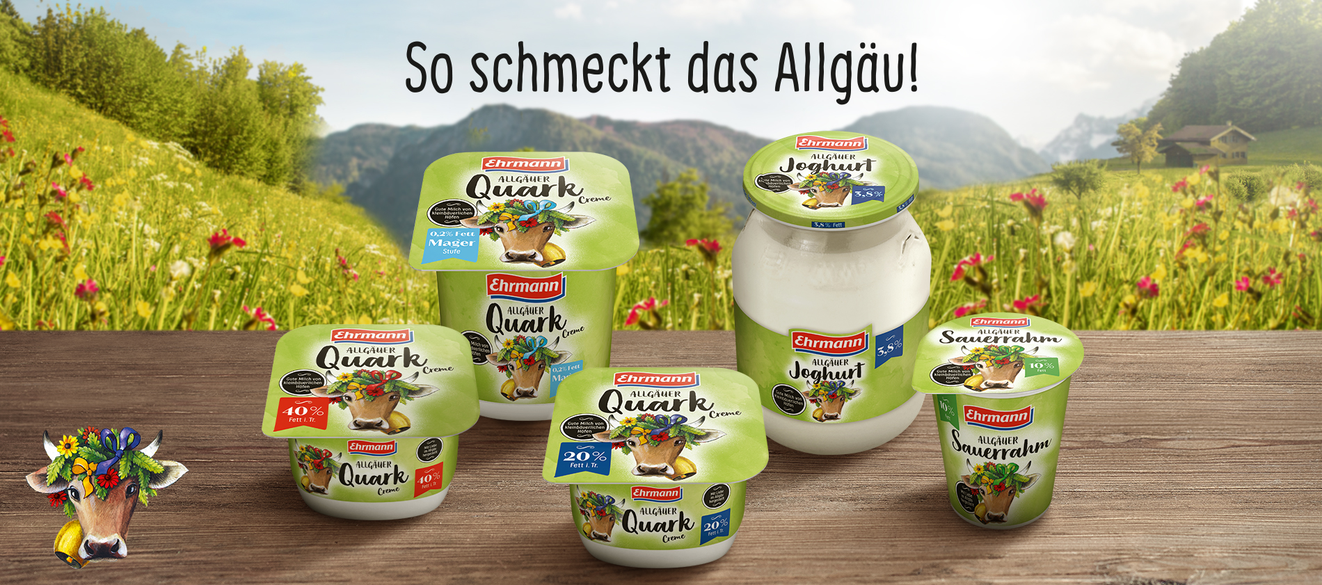 Naturprodukte von Ehrmann